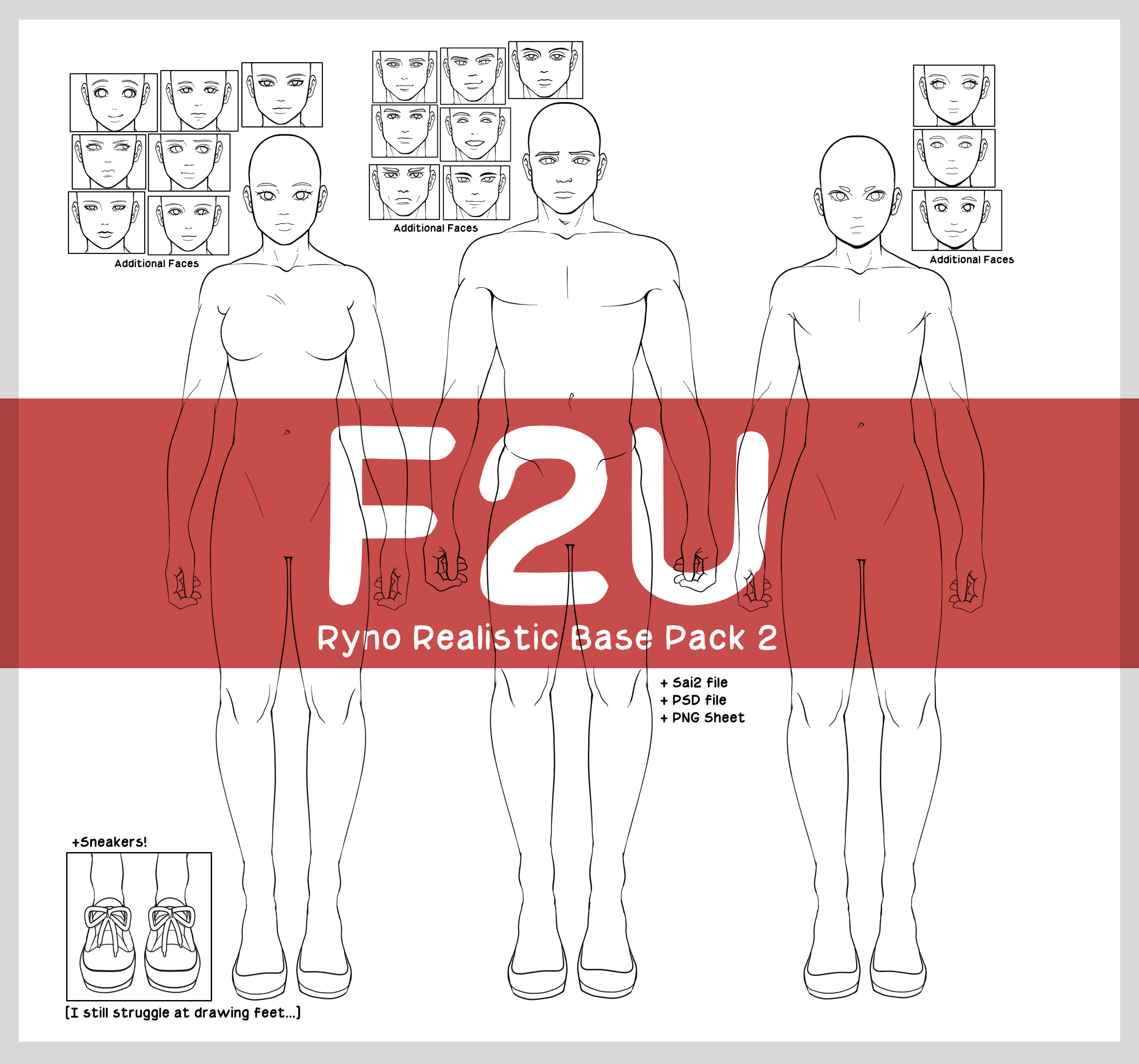 [F2U BASE] Realistic Base Pack 2 by Ryno-Chalklut on DeviantArt