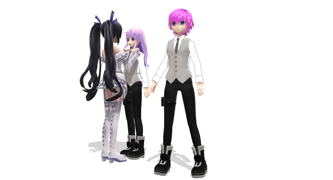 MMD Nepgear Formal (DL) by ZipGrim on DeviantArt