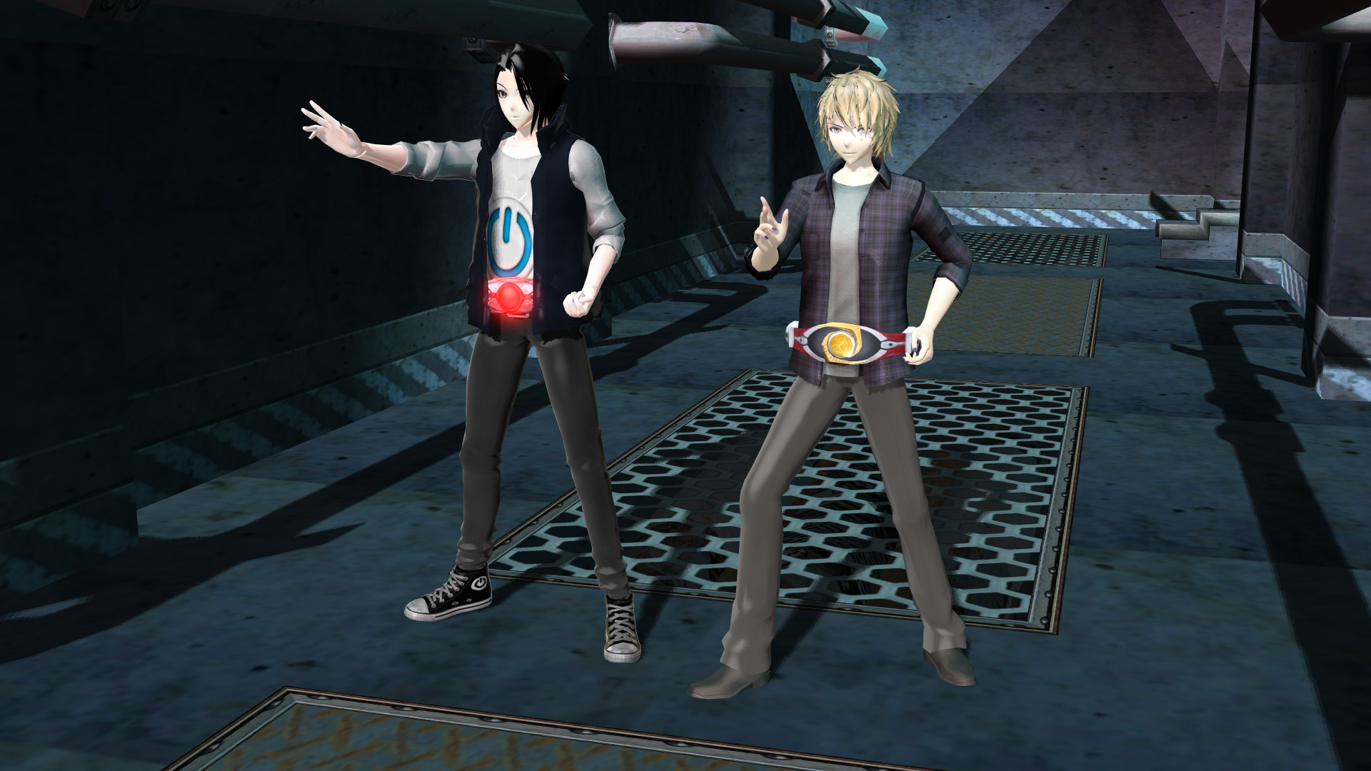 MMD Kuuga and Agito Pose DL by ZipGrim on DeviantArt