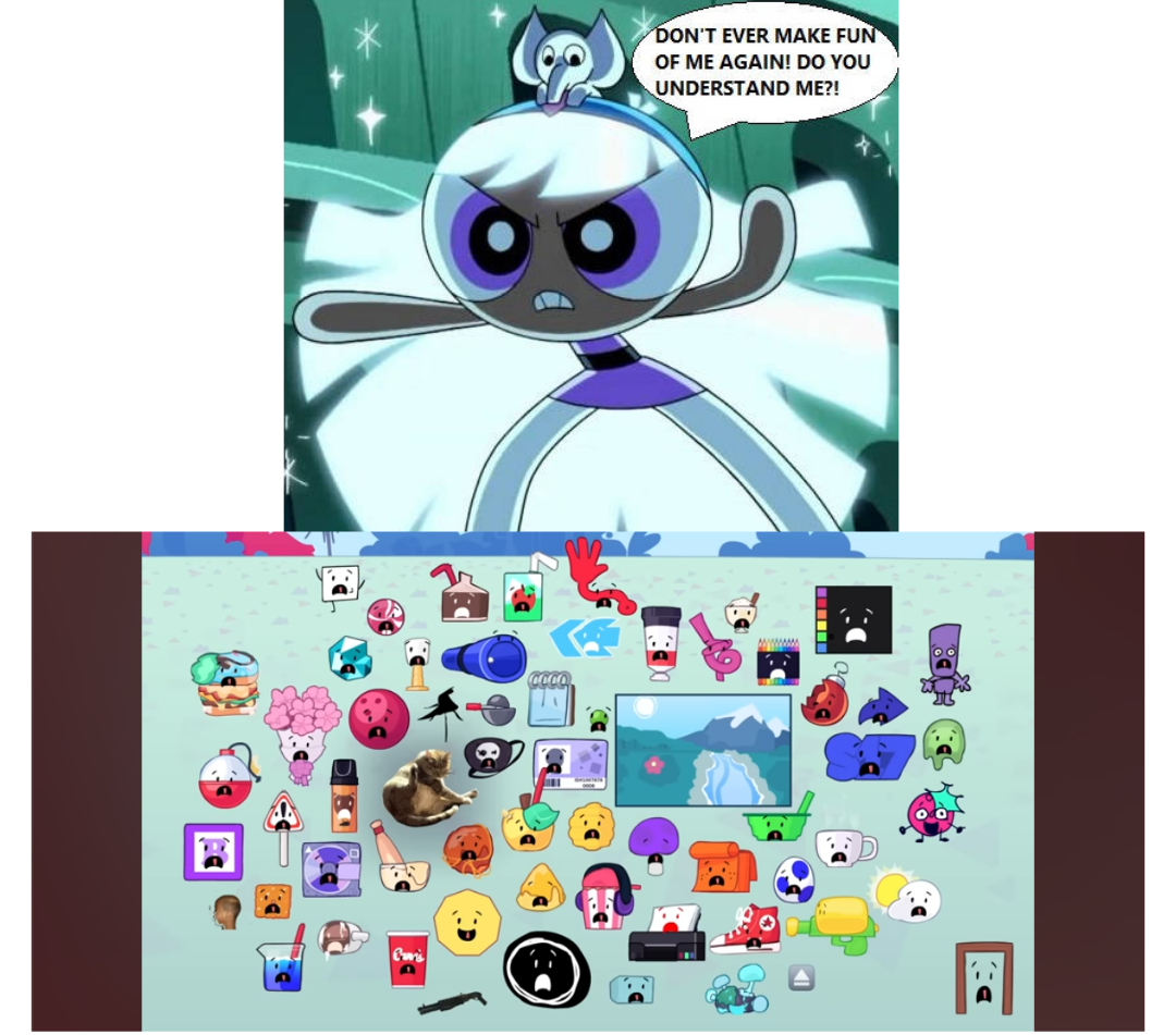 Bliss gets mad at Animatic Battle Characters by JosiasMckinley on ...