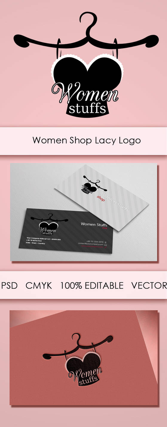 Lacy Logo Template by theIrisNebula on DeviantArt