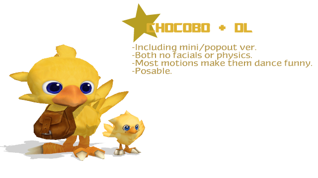 Chocobo + DL by MMDipede on DeviantArt