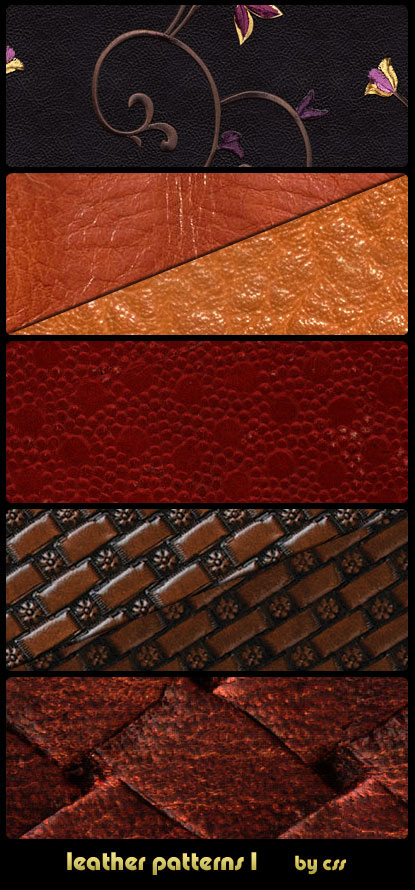 Leather Patterns 1 by css0101 on DeviantArt