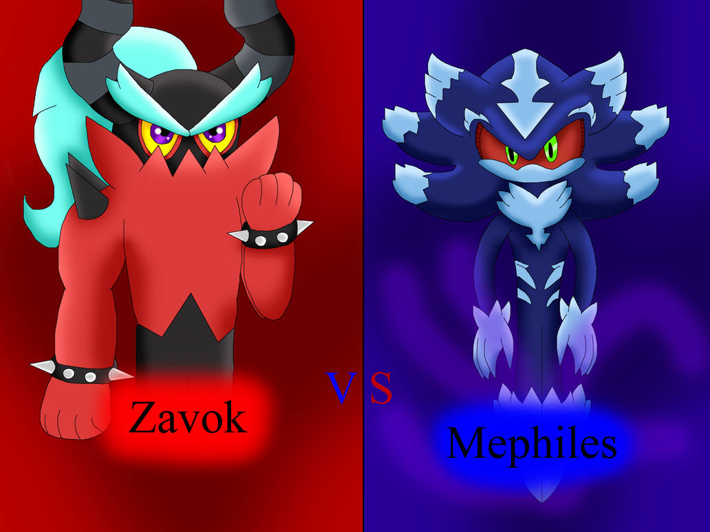 (Art trade) Zavok vs Mephlies by Dorito-Queen-Celeste on DeviantArt