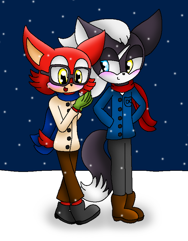 Infidget winter walk by Dorito-Queen-Celeste on DeviantArt