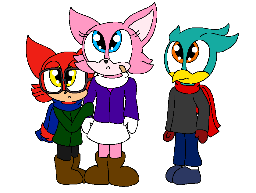 Three kids by Dorito-Queen-Celeste on DeviantArt