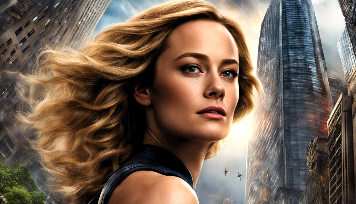 Brie Larson as a modern 50 Foot Woman in a city by Deadman2151 on ...
