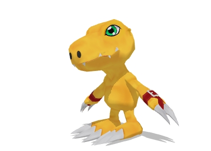 Agumon (Data Squad) by blazeraptor on DeviantArt