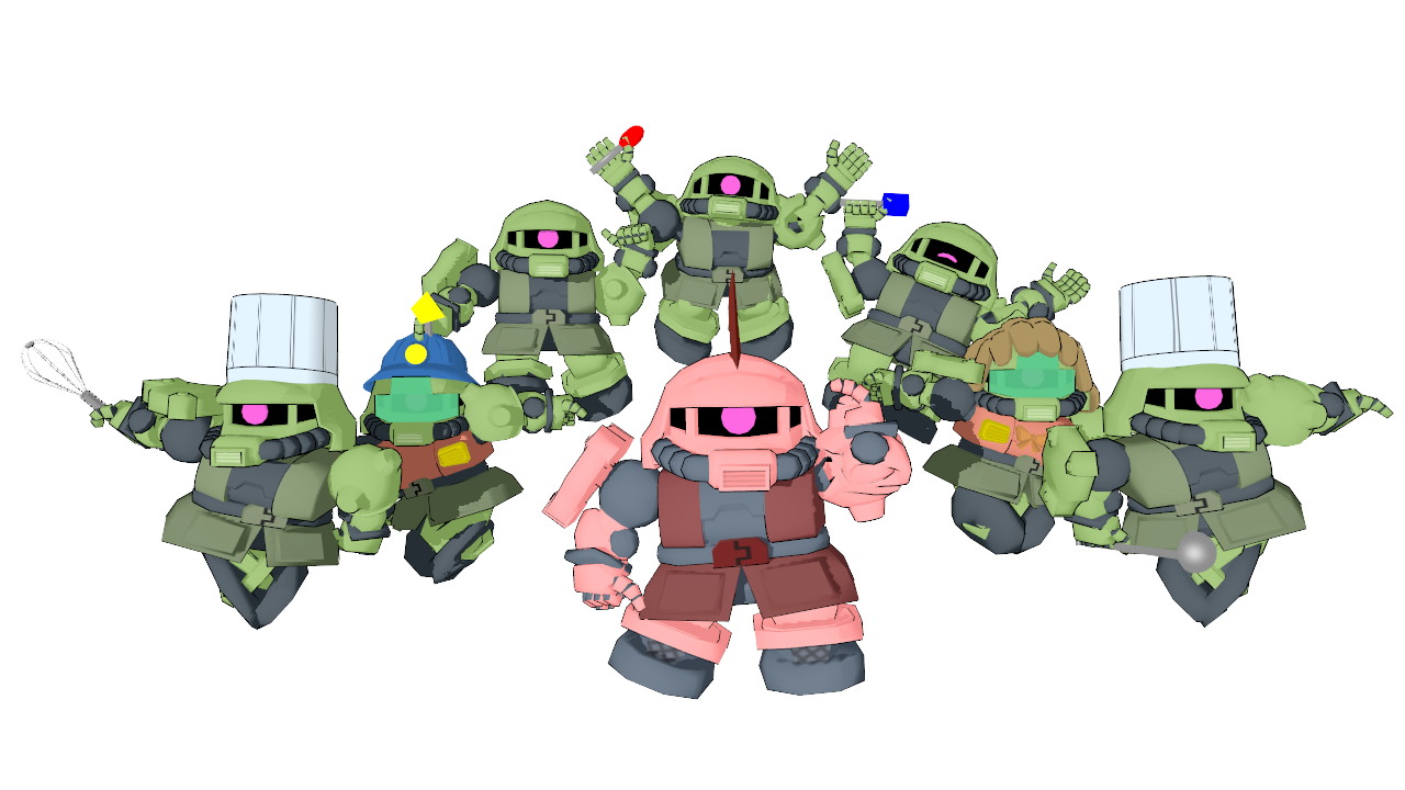 Zako Pack by blazeraptor on DeviantArt