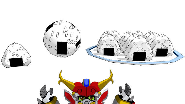 MMD Rice Ball Pack by blazeraptor on DeviantArt