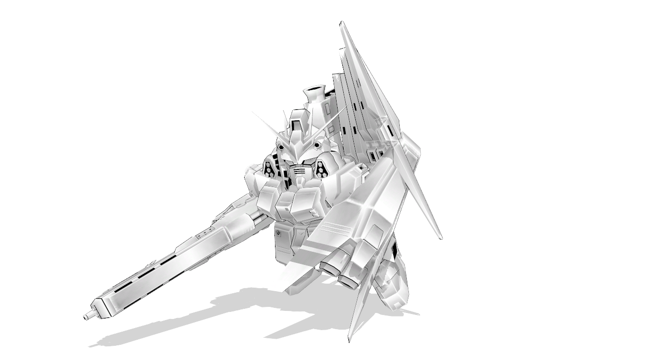 Nu Gundam HWS by blazeraptor on DeviantArt