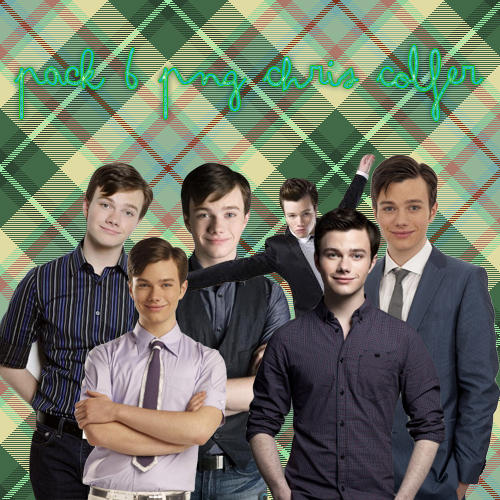 pack 6 .png Chris Colfer by SamyWarblerLynchMega on DeviantArt