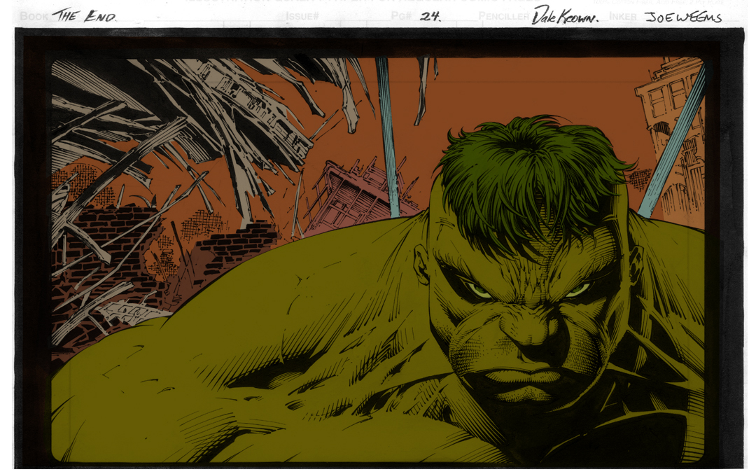 Hulk The End Keown Flats by Shadowrenderer on DeviantArt