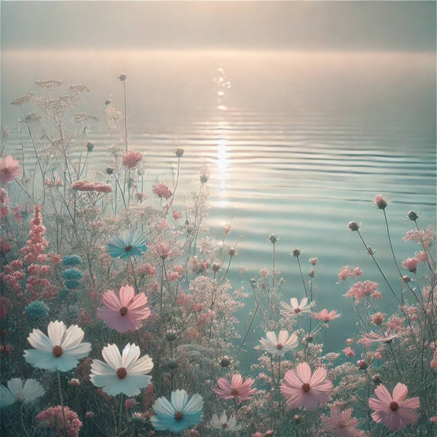 Dreamy Morning Landscape by 1Wendy5Ice0Cream on DeviantArt