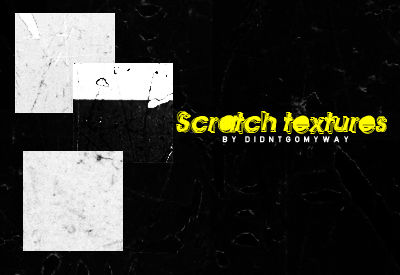 Scratch Textures by didntgomyway on DeviantArt