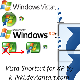 Windows Vista Shortcut for XP by K-Ikki on DeviantArt