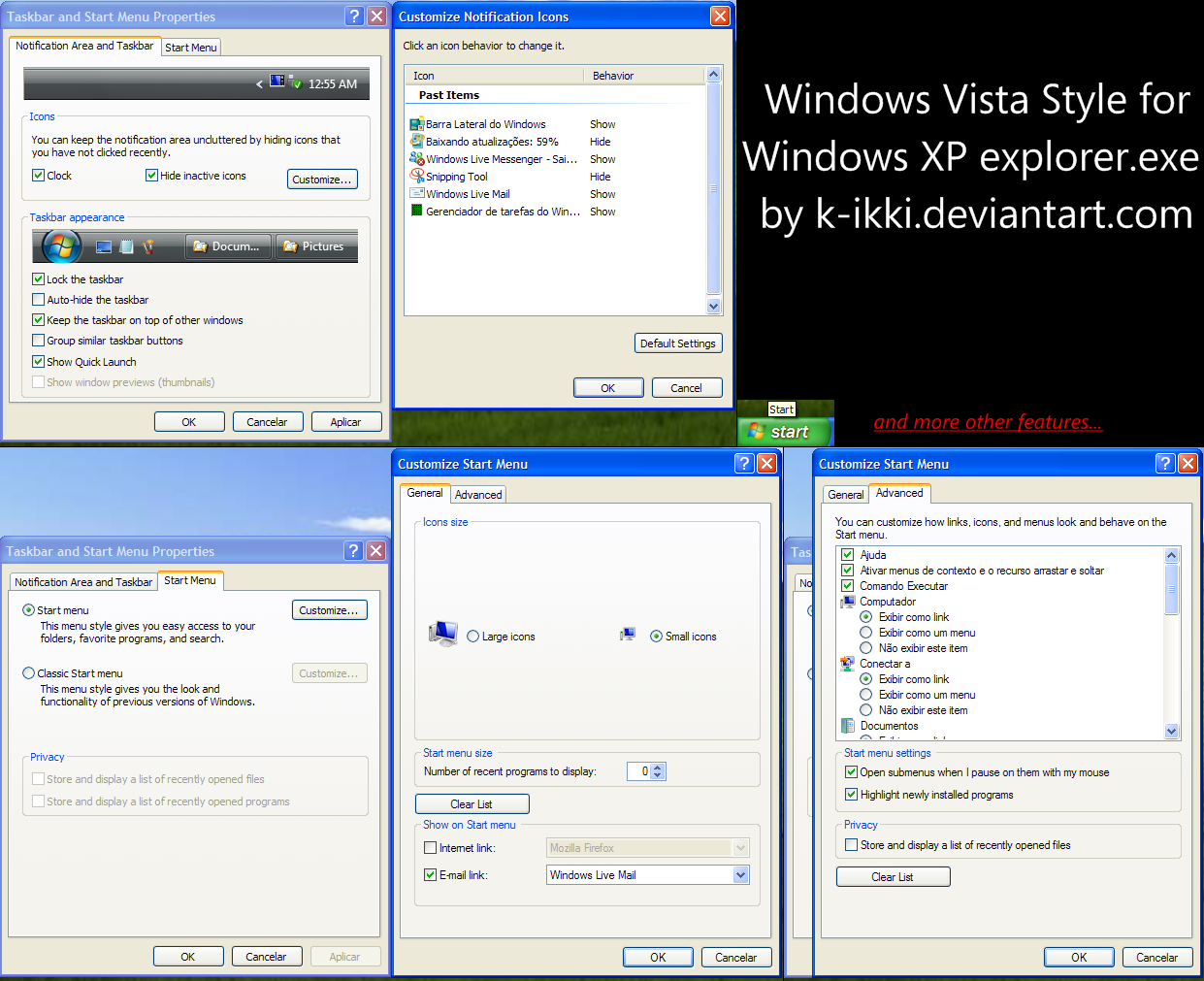 Vista Style for XP explorer EN by K-Ikki on DeviantArt
