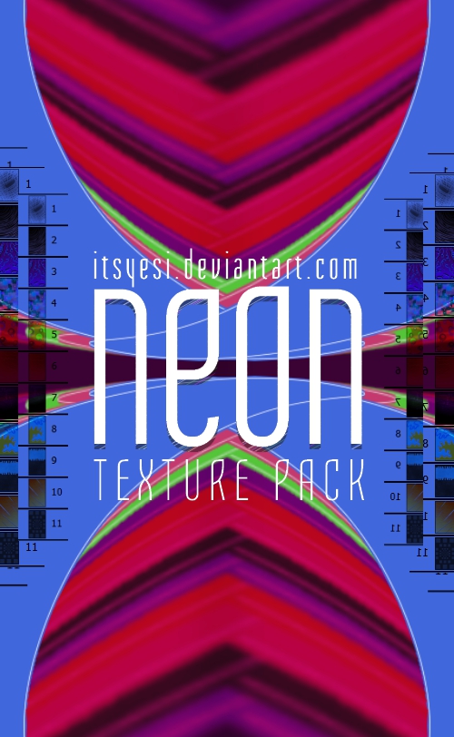 NEON [texture pack] by itsyesi on DeviantArt
