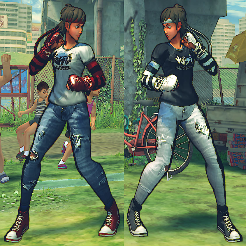 Sakura Casual v2 - MOD - SSF4AE by somebody2978 on DeviantArt