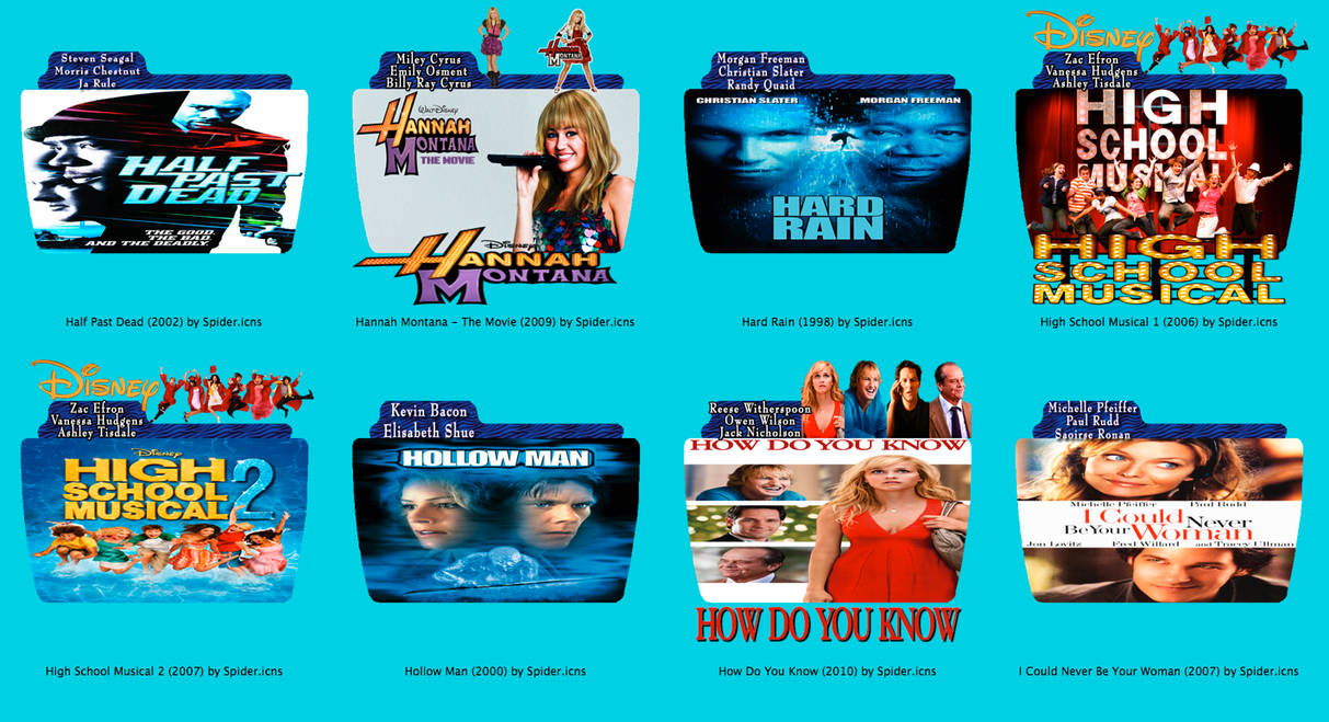 Movie Icon Pack 11 by Dule016 on DeviantArt