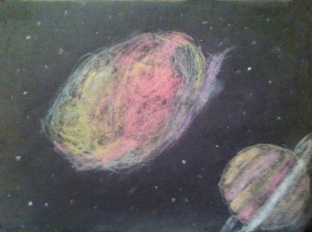 Opal Nebula (chalk) by codencelestiallumens on DeviantArt