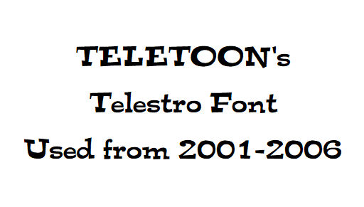 TELETOON Telestro Font by DestregaStonegate on DeviantArt