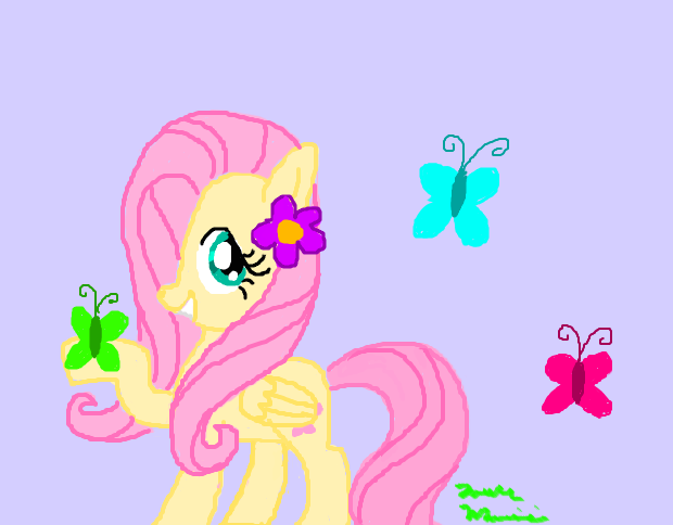 Fluttershy Pose by PrinRue on DeviantArt