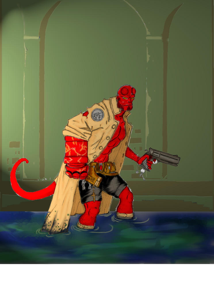 Hellboy v.3 by eve-sama on DeviantArt Hellboy v.3 by eve-sama on DeviantArt