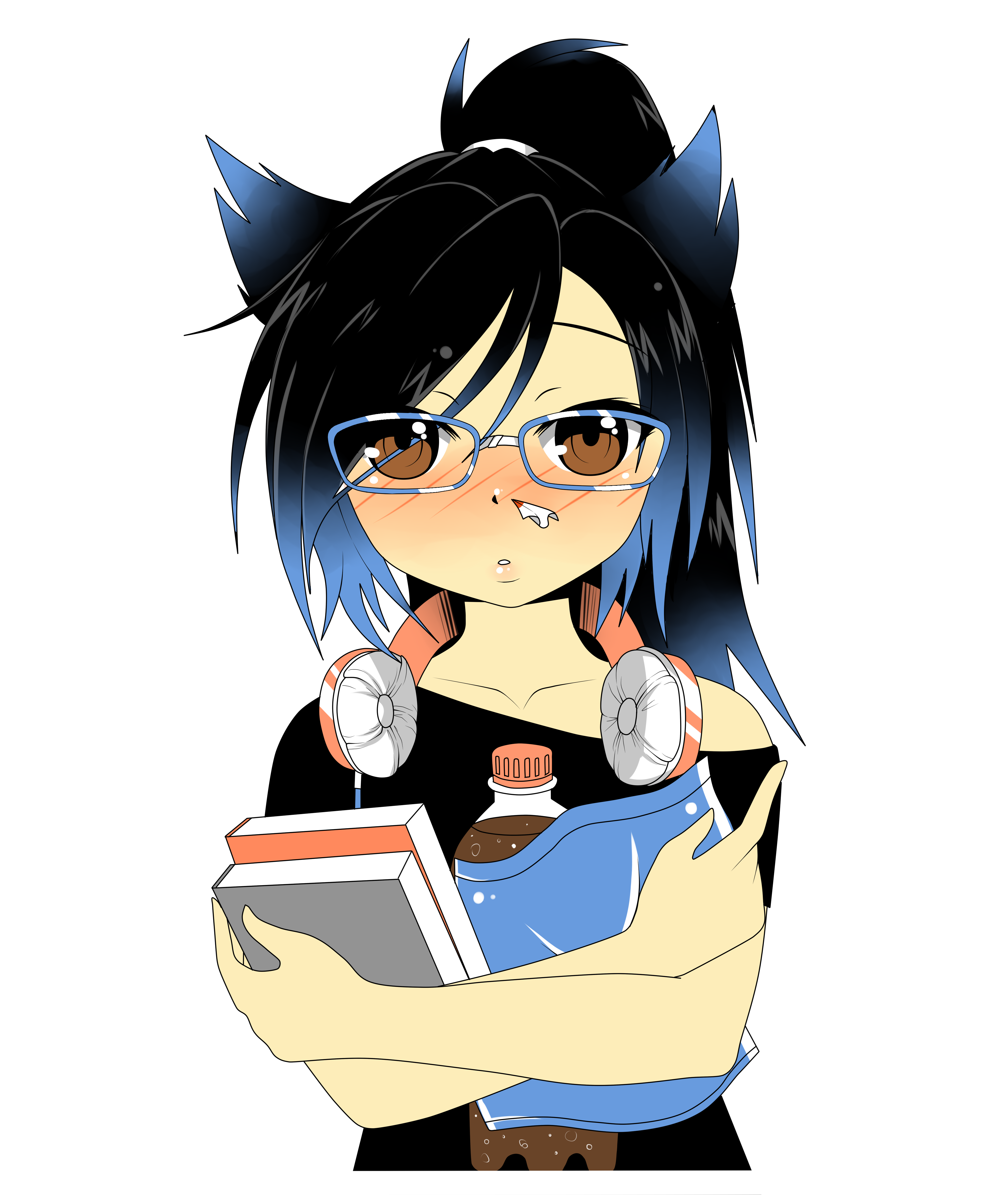 Fujoshi colour version by SpookyPandaGirl on DeviantArt