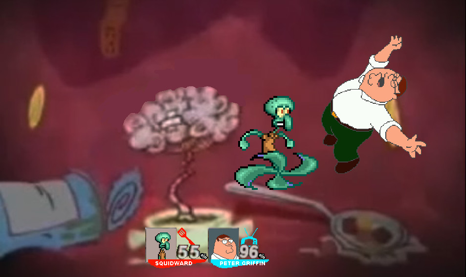 CF Request-Squidward vs. Peter Griffin by SuperMaster10 on DeviantArt