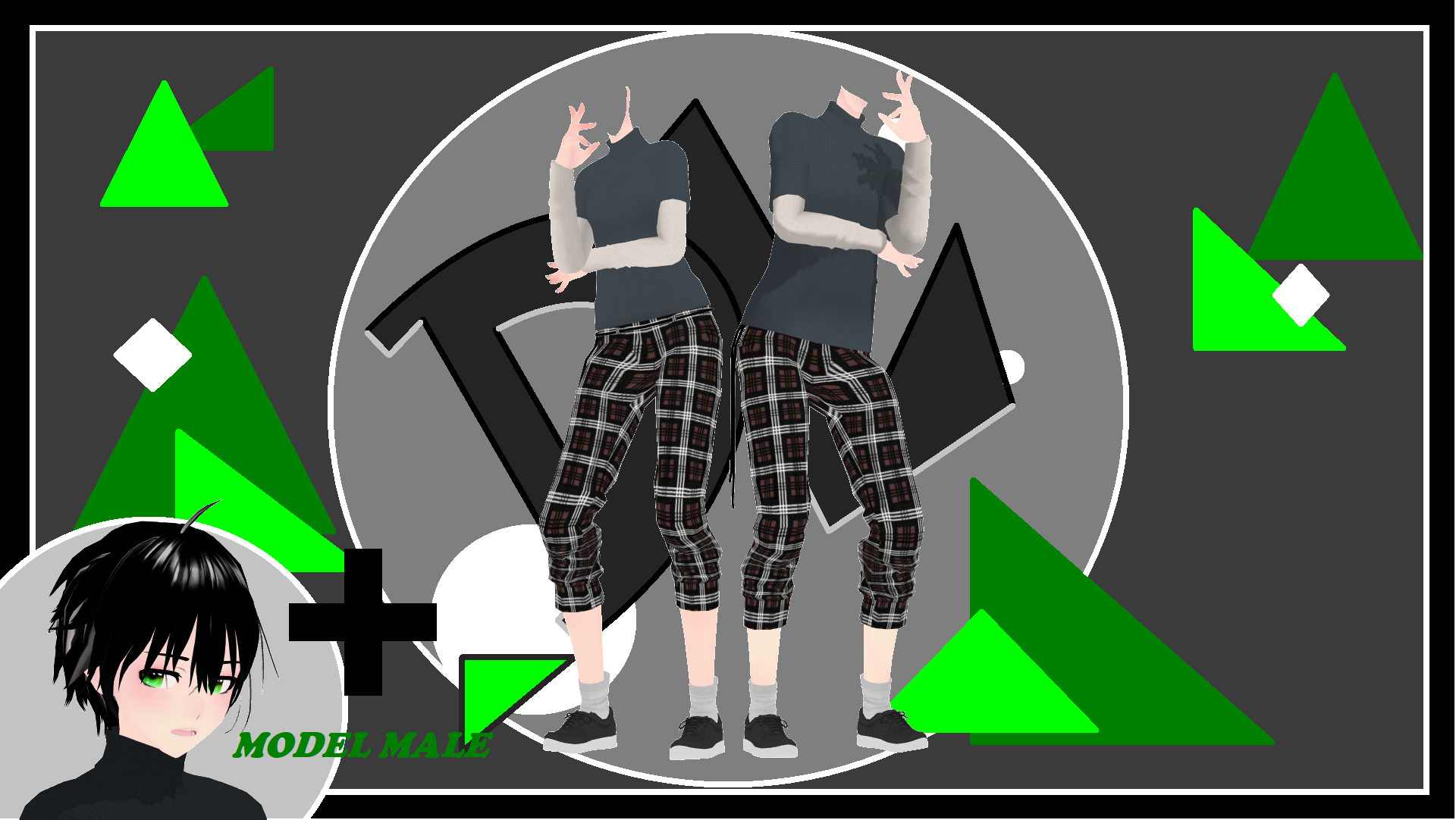 [MMD] Outfit Ran + Ran Male DL by Ranyonata1234 on DeviantArt