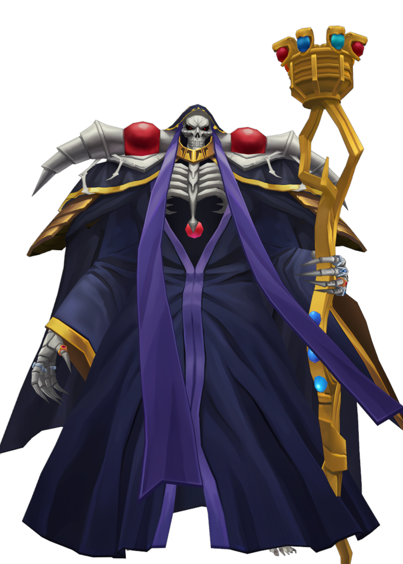Ainz Ooal Gown - Overlord - FBX - 3D Model DL by nekumaneko on DeviantArt