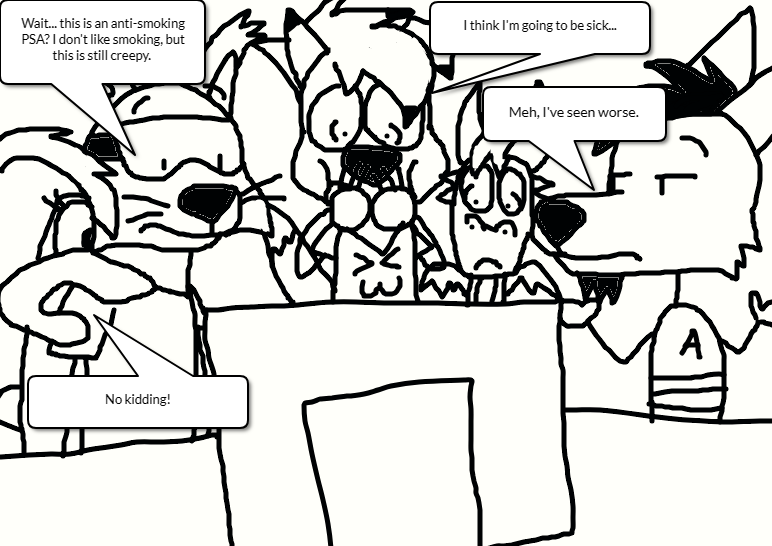 The S.A.F.T. Founders react to Scary PSAs by JustinandDennis on DeviantArt