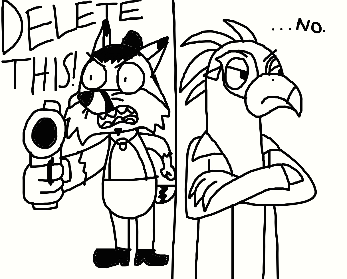 'Delete This' memes in a nutshell by JustinandDennis on DeviantArt