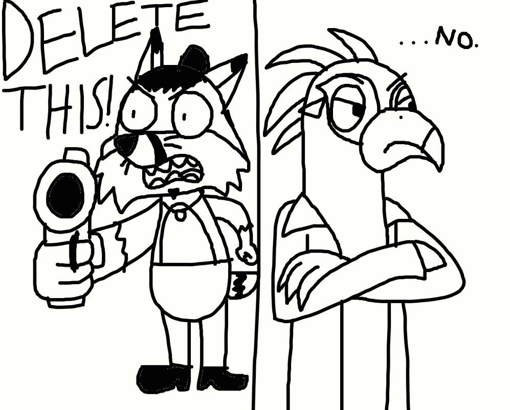 'Delete This' memes in a nutshell by JustinandDennis on DeviantArt