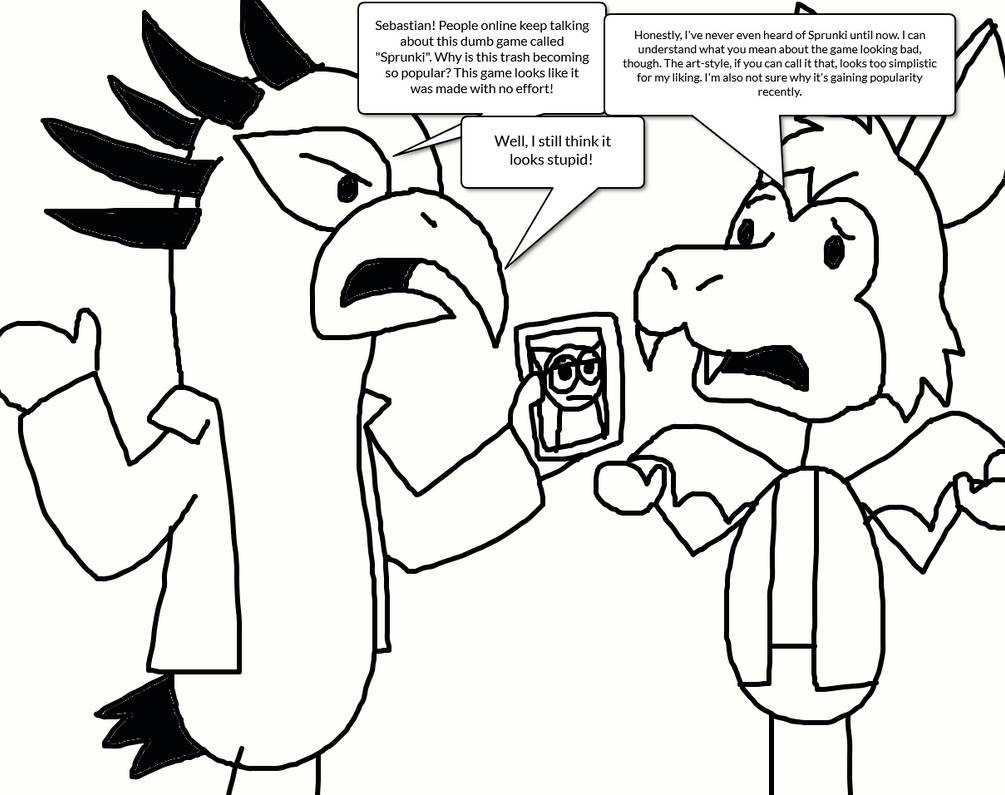 What Steward thinks of 'Sprunki' by JustinandDennis on DeviantArt
