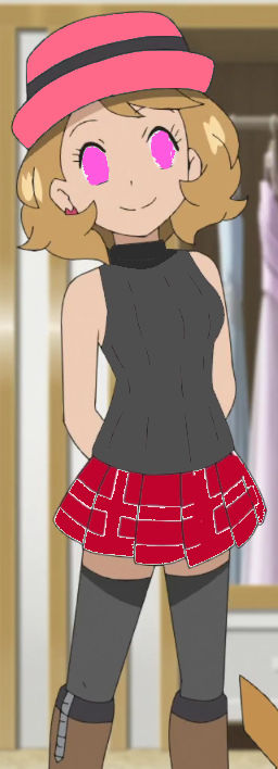 Galar Serena Hypnotized into Original Outfit Color by PokemonTFHypno on DeviantArt