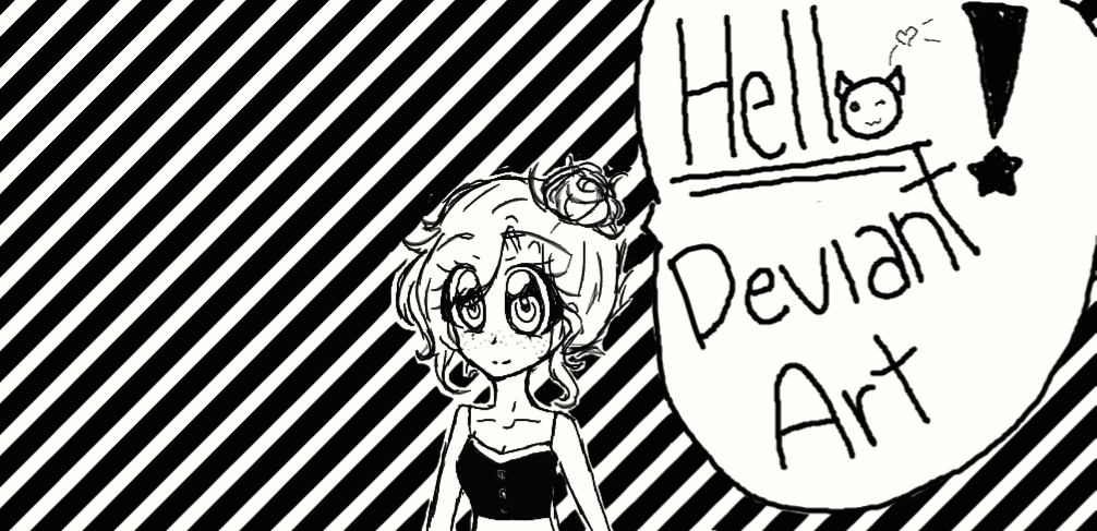 Hello Deviant Art by AVBUNNY on DeviantArt