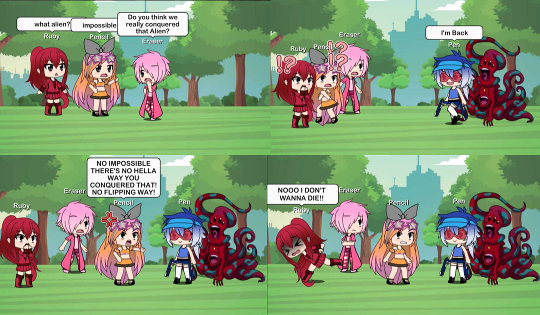 Conquering An Alien Part 5 by princessugarpie101 on DeviantArt