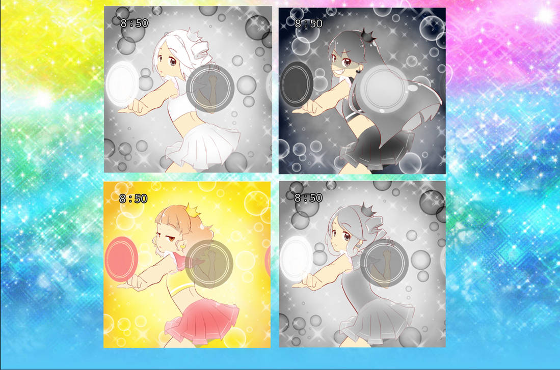 The Other 4 Heart Blast Pretty Cures by princessugarpie101 on DeviantArt