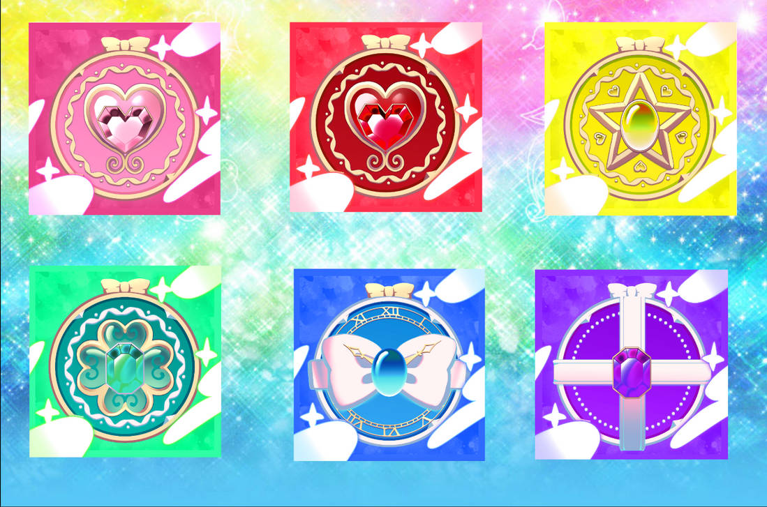 Heart Blast Pretty Cure(Transformation Compacts) by princessugarpie101 ...