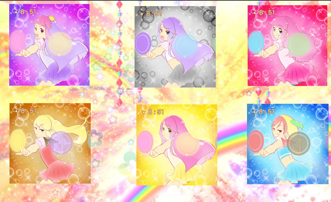 The Mane 6 (Rainbow Blast Power Forms) by princessugarpie101 on DeviantArt