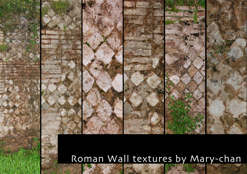 Roman Wall textures by martinacecilia on DeviantArt