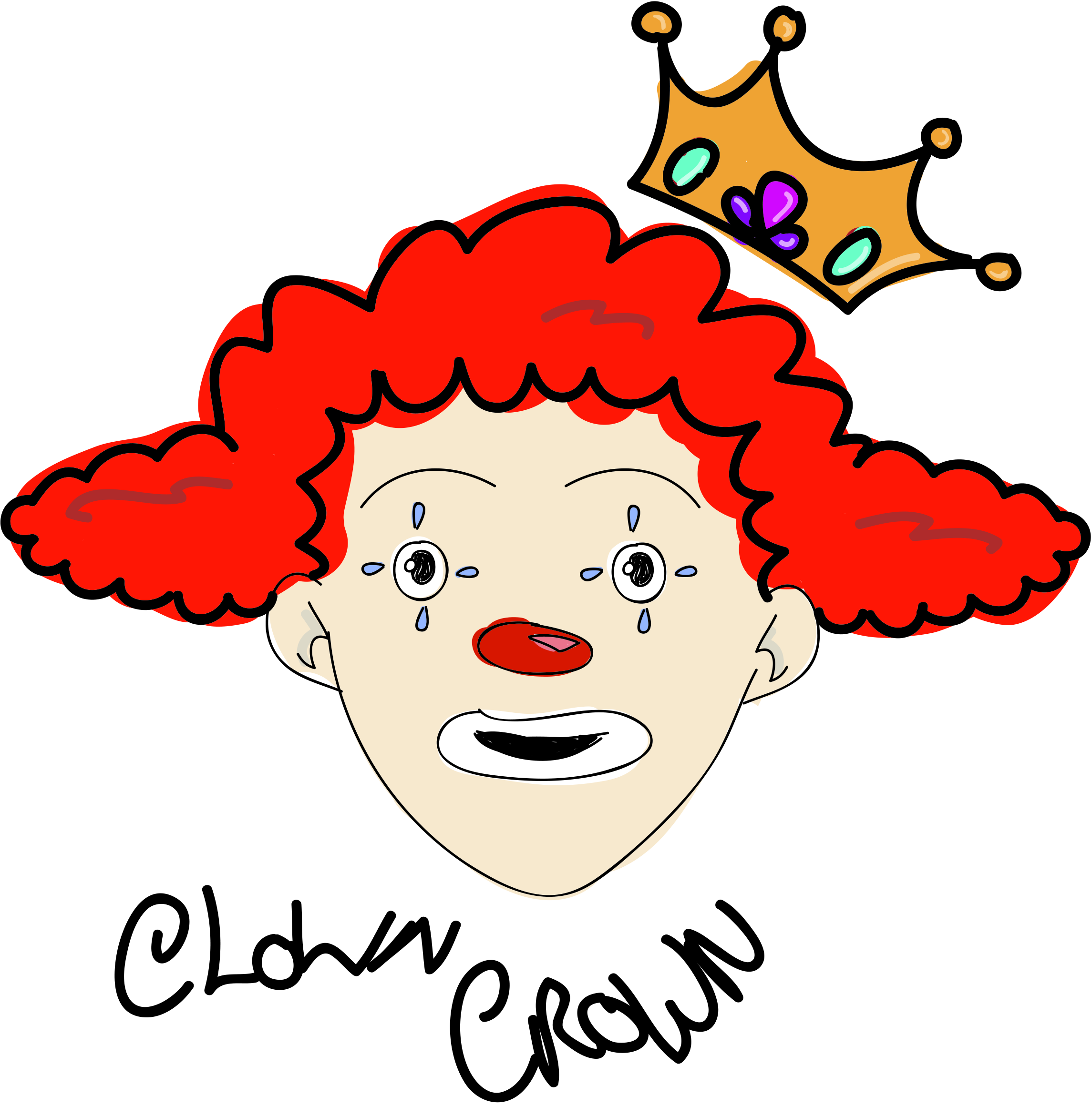 clown with a crown by Ciel16Phantomehive on DeviantArt