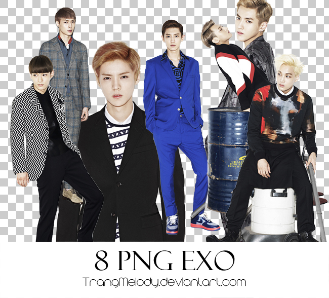 Pack render EXO by TrangMelody on DeviantArt