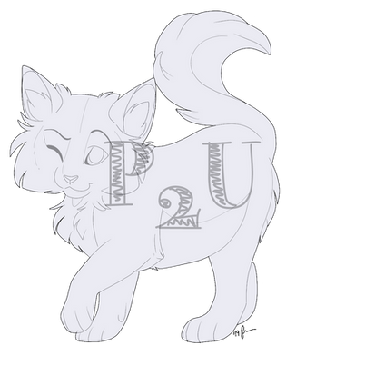 Kriger Katt Lineart Deviantart