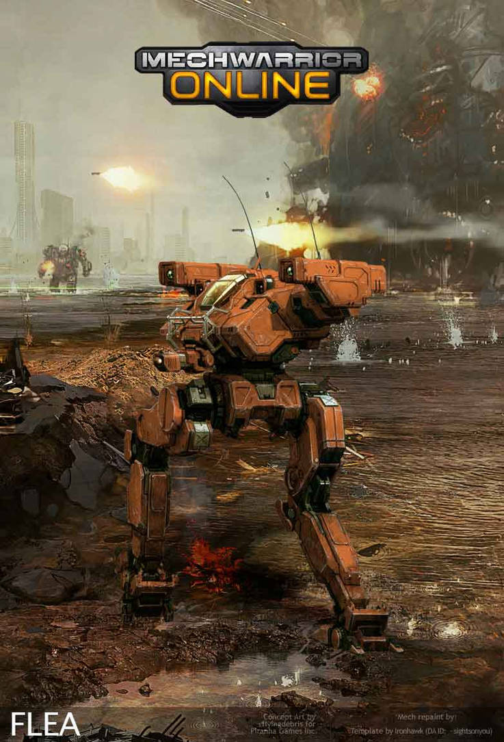 Flea 'Mech Repaint Template by sightsonyou on DeviantArt