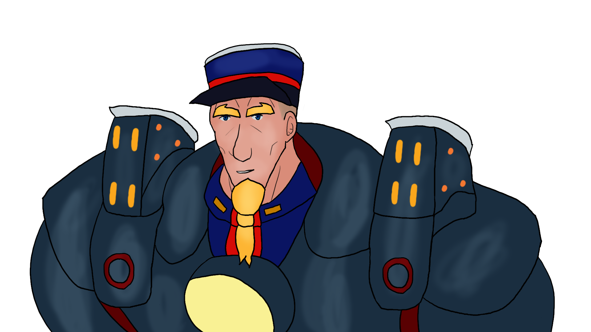 Young Reinhardt - Conductor by MisterPandaBoomBlog on DeviantArt