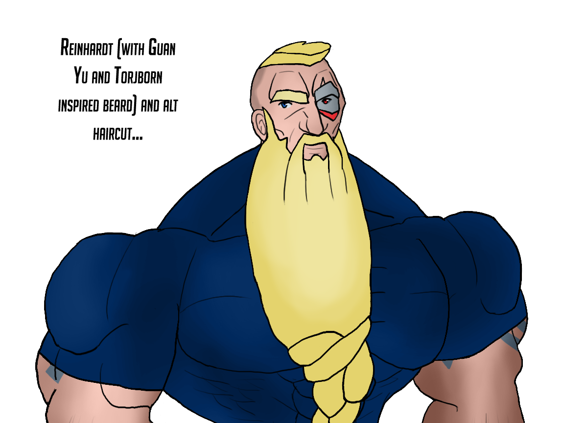 My custom AU Reinhardt V2 by MisterPandaBoomBlog on DeviantArt