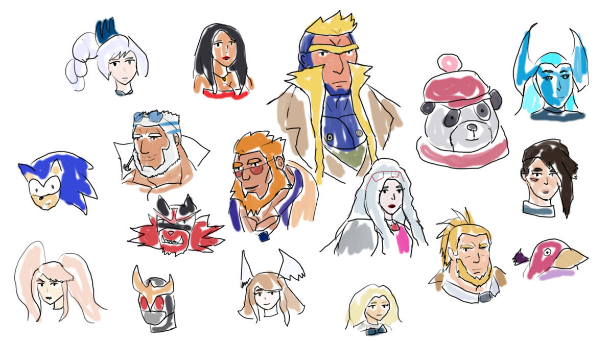 Characters of different universes by MisterPandaBoomBlog on DeviantArt